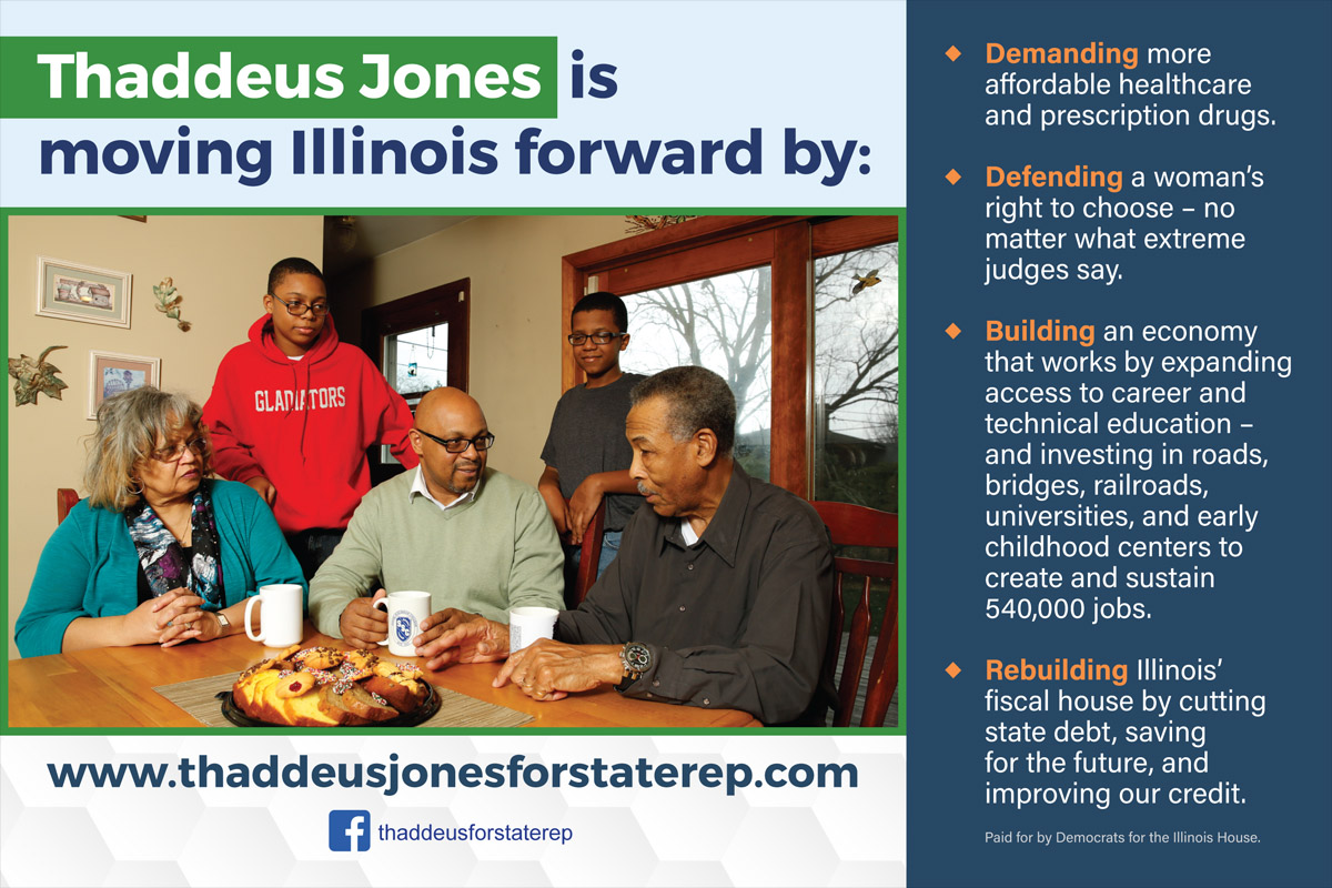 Moving Illinois Forward - Thaddeus Jones for State Rep